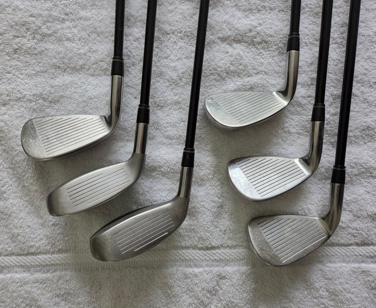 Adams Idea A7 OS Max Hybrid Iron Set (5H, 6H, 7 Iron-PW, 6 clubs) RH ...