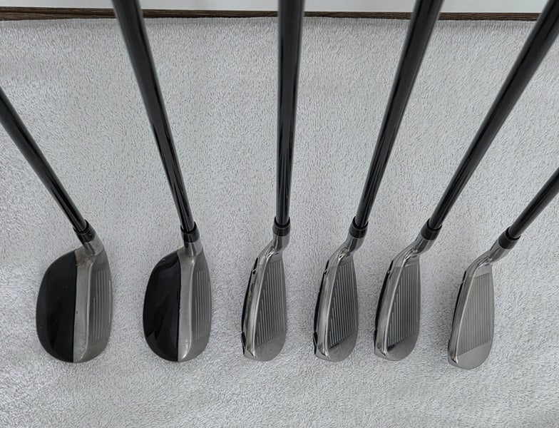 Adams Idea A7 OS Max Hybrid Iron Set (5H, 6H, 7 Iron-PW, 6 clubs) RH ...