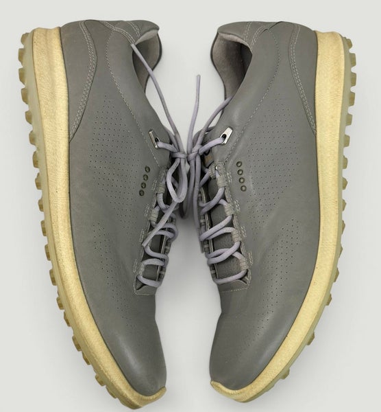 ECCO Biom Hydromax Gray Yak Leather Spikeless Womens Golf Shoes US 11 ...