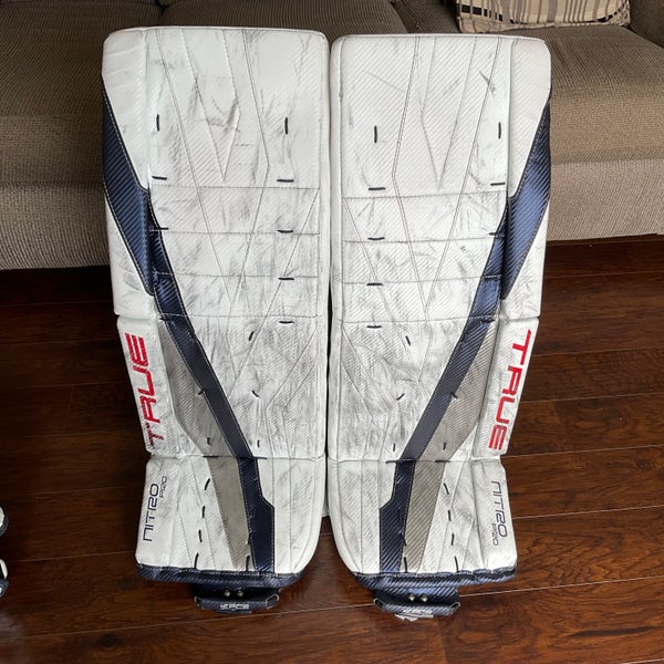~33+1 True Nitro Pro Goalie Pads, Glove, & Blocker Set - pro Stock ...
