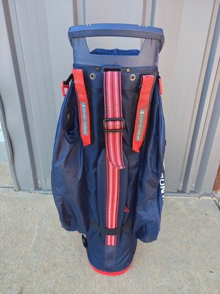 Sun Mountain C130 USA Red/White/Blue Cart Bag 14 Way Divider w ...