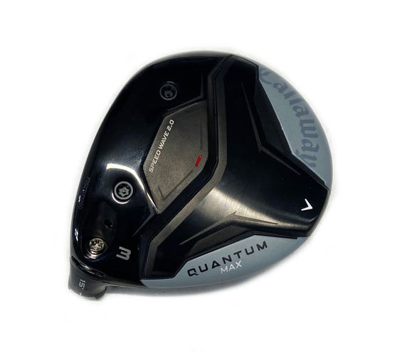 New Lefty Callaway Quantum Max D 3 Wood 15* Head Only LH W HC ...