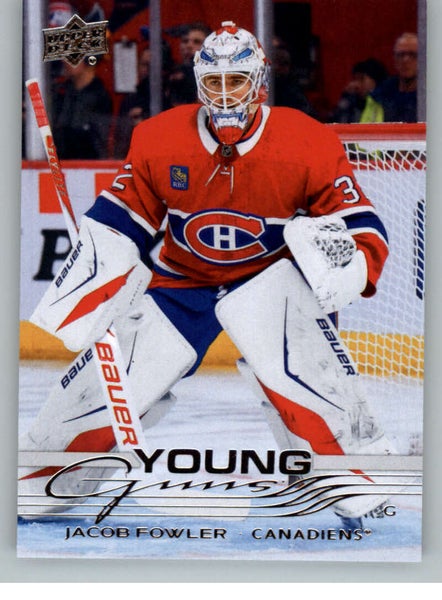 Jacob Fowler 2025-26 Upper Deck Extended Series Young Guns Rookie #724 ...