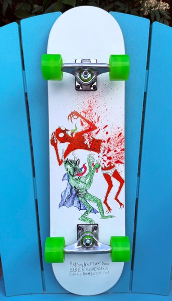Baker Skateboards Sammy Baca Wizardry Custom Complete Skateboard 8 ...