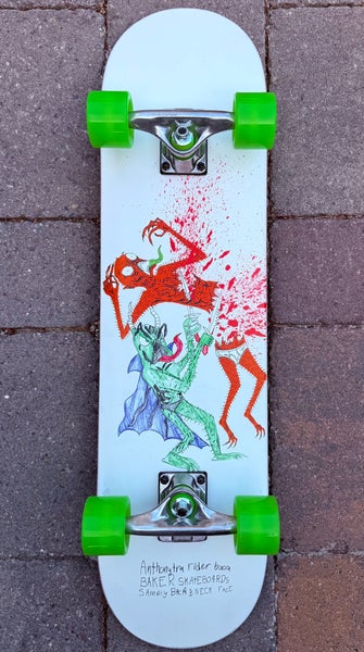 Baker Skateboards Sammy Baca Wizardry Custom Complete Skateboard 8 ...