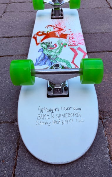 Baker Skateboards Sammy Baca Wizardry Custom Complete Skateboard 8 ...