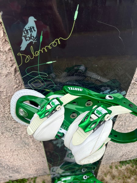 156cm Salomon Drift Snowboard With fresh Burton Bindings (Used ...