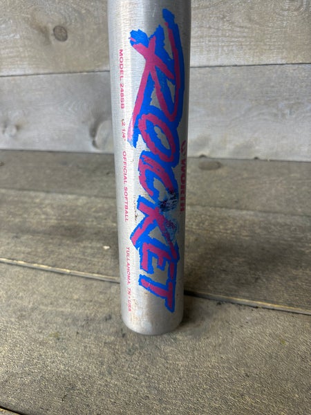Worth Rocket Softball Bat Single Wall Official Metal 34IN. 28OZ. 2-1/4 ...
