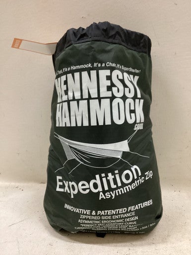Used Hennessey Hammock Expedition Set 1 & 2 Man Tent Green 2-person ...