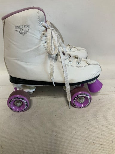 Used Rollerderby Roller Star 550 Senior Roller Quad Skates White Senior ...
