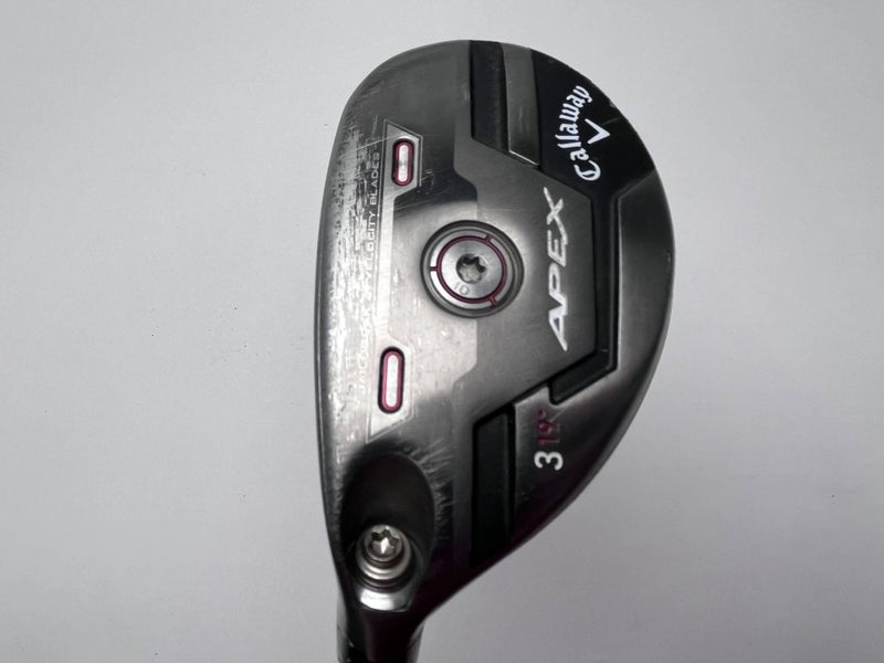 LEFTY Callaway Apex 21 3 Hybrid 19* UST Mamiya Recoil Dart F3 75g ...