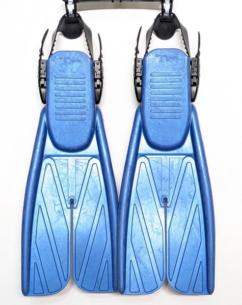 Blue Apollo Bio-Fin Pro Adjustable Scuba Diving Split Fins Small 7-8 ...