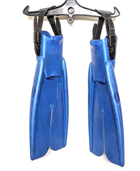 Blue Apollo Bio-Fin Pro Adjustable Scuba Diving Split Fins Small 7-8 ...