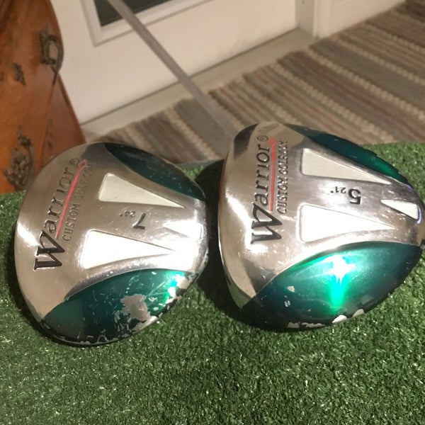 Warrior Custom Golf Woods Set (5W & 7W) Long Drive Graphite Shafts ...