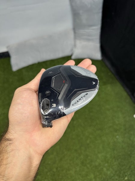 New Lefty Callaway Quantum Max D 3 Wood 15* Head Only LH W HC ...