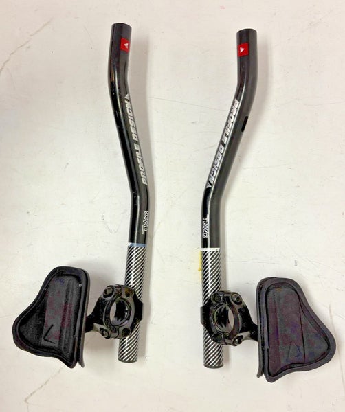 Profile Design TMAG Lightweight Clip-On Aerobar Handlebars 31.8mm Clamp ...